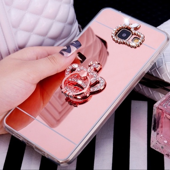 Accessories | Rose Gold Bling Crown Phone Case | Poshmark